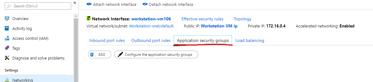 Azure - Application Security Groups
