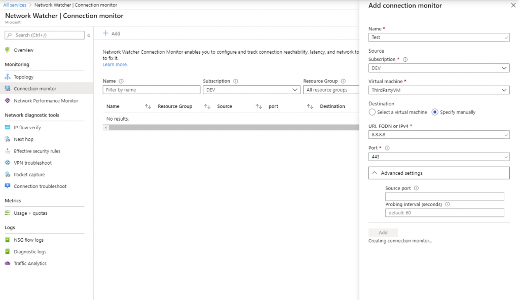 What is Network Watcher - Azure Cloud NetMonitoring on steroids