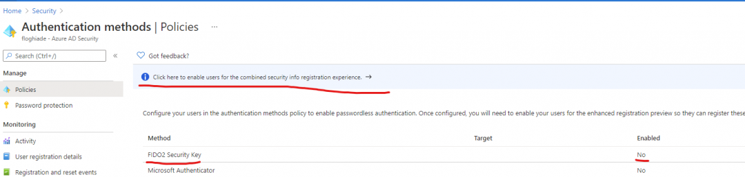 Password-less Authentication with FIDO2 in Azure or other Microsoft ...